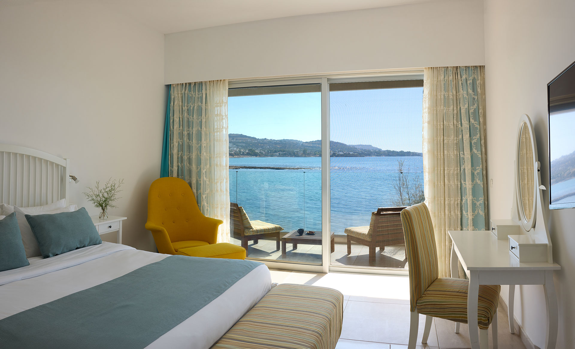 Sea Front Deluxe Double Room – Sunrise Hotel